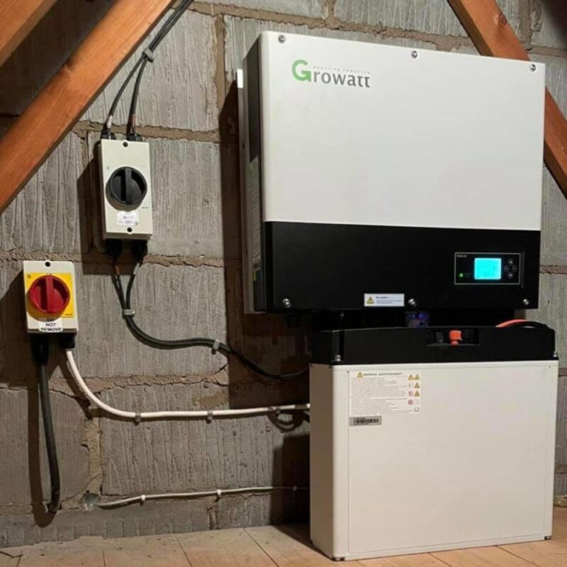 Growatt 3.3kWh, Growatt 3.6kW 1Ph - Flow Solar